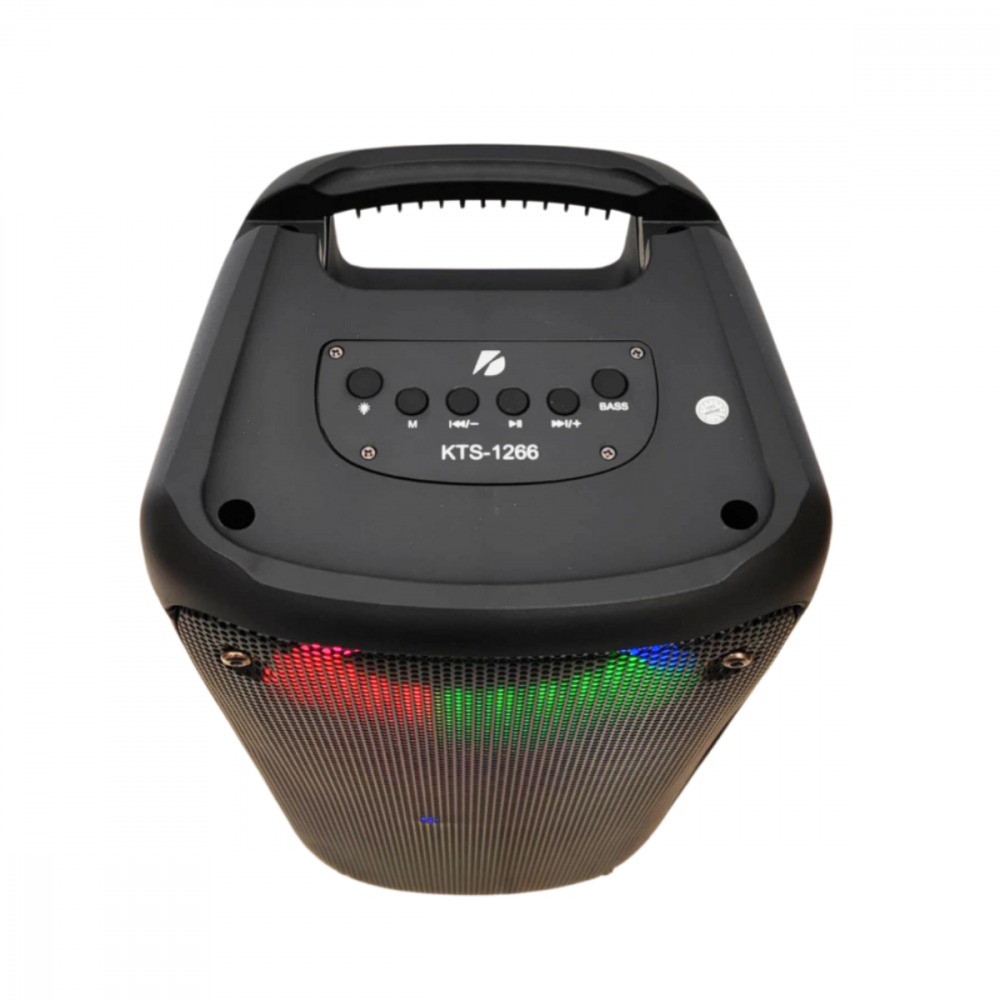 MS-DROP - Caixa De Som Bluetooth Kts-1266 Rádio Karaoke Usb Sd - Meu ...