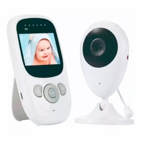 MS-DROP - Babá Eletrônica Câmera Sem Fio Visão Noturna Lcd Digital 2.4P ...